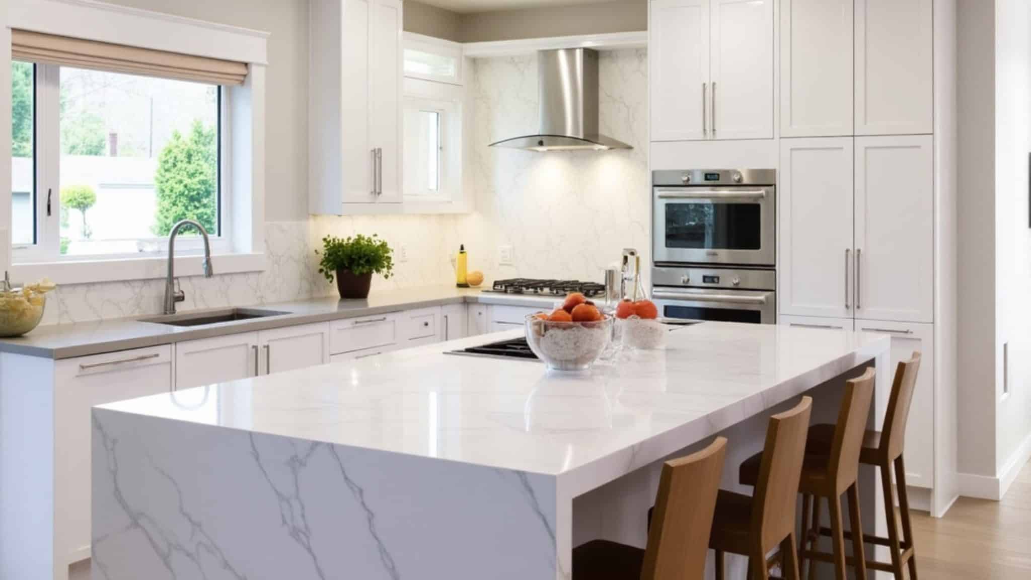 Cost of Quartz Countertops Installed in Seattle for a Durable Kitchen ...